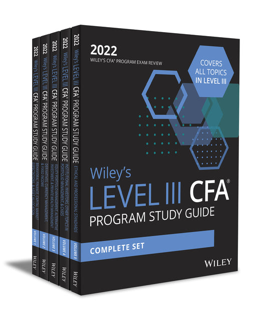 Wiley's Level III Cfa Program Study Guide 2022 by Wiley – Porchlight Book Company